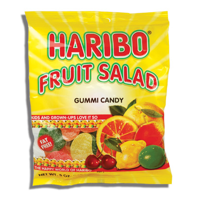 HARIBO, FRUIT SALAD GUMMI CANDY | Bende Inc.