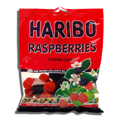 Haribo Raspberries Gummy Candy