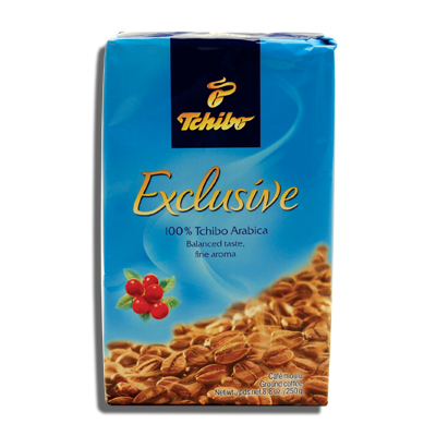 TCHIBO, EXCLUSIVE GROUND COFFEE | Bende Inc.