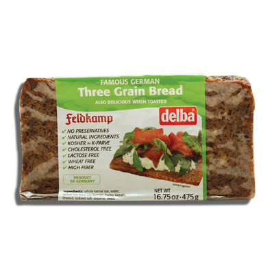 FELDKAMP, THREE GRAIN BREAD | Bende Inc.